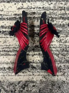 Ramon Tenza | Shoes | Y2k Ramon Tenza Floral Heels | Poshmark